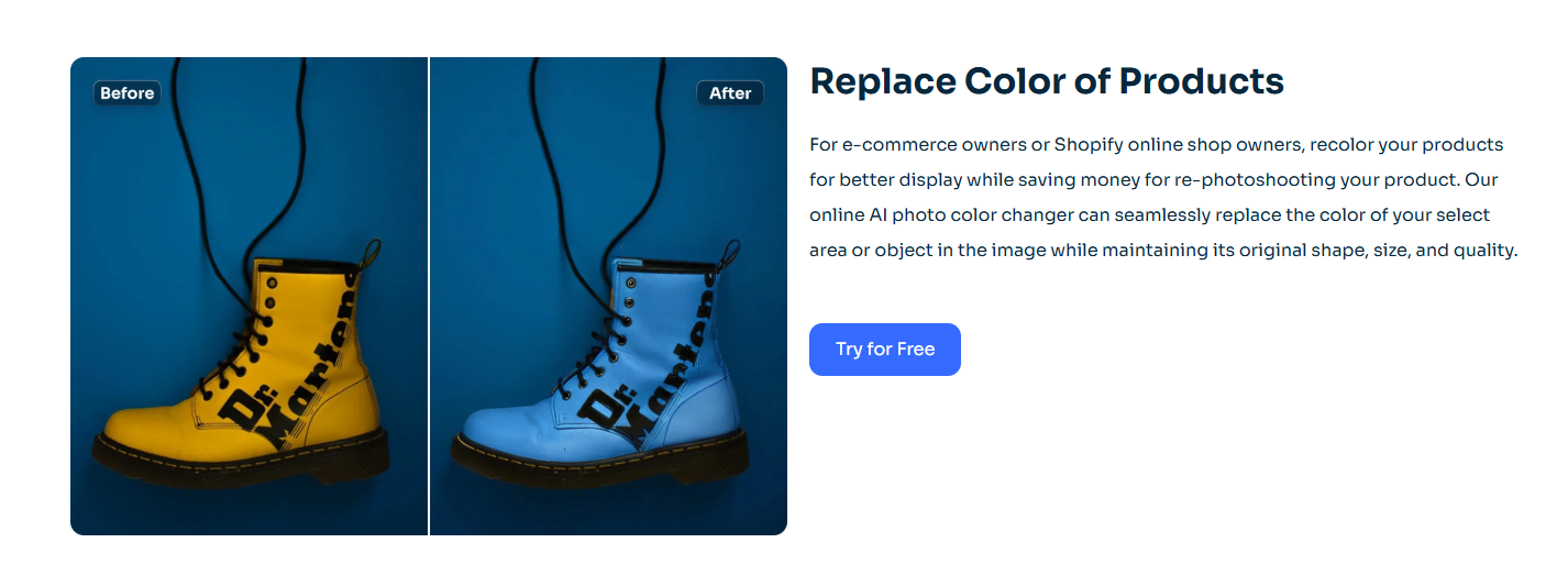 Effortless Online Image Recoloring with the Revolutionary Tool by AI Ease