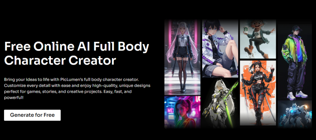 From Idea to Reality – Design Stunning Full Body Characters with PicLumen