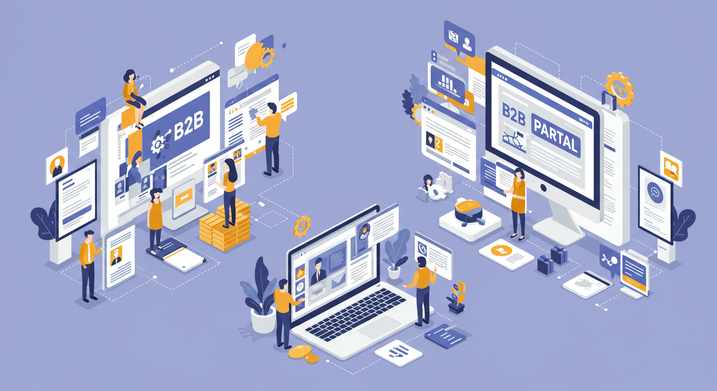 How B2B Portals Are Transforming Business Ecosystems: Modern ...